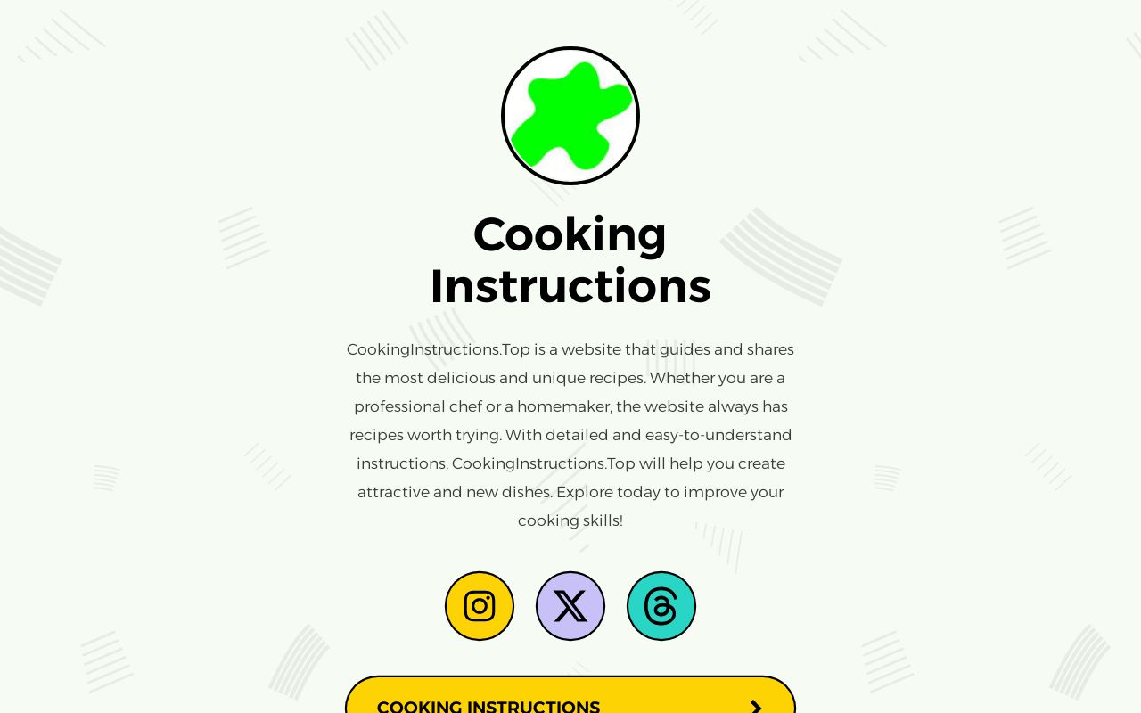 Cooking Instructions Delicious Cooking Secrets Every Day